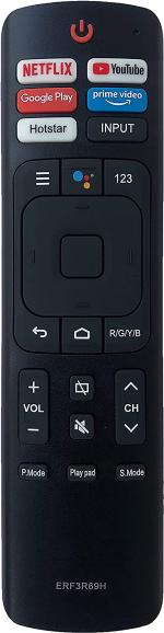 Buy HDF Remote Controller for HDF LED LCD Television(2B-HF-LECD-Vu-49 ...