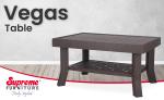 Buy Supreme Furniture Vegas Plastic Center Table Suitable for Indoor ...