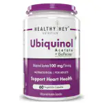 Buy HealthyHey Nutrition Ubiquinol Acetate Supplement 60 Capsules ...