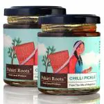 Buy Pahari Roots Vegetarian Chilli Pickle - 200 g (Pack of 2) Online at ...