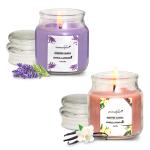 Buy Aromahpure Scented Candles (50 hours) (100% Soy Wax )- Handcrafted | Smoke-Free | Joyful ...