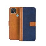Buy Clickaway Multicolor Leather Flip Back Cover Case For Realme C25 ...