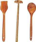 Buy CREAZIONE PRODUCTION Wood Kitchen tools for nonstick utensil ...