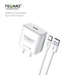 Buy TEQMO 45 W SuperVOOC 5 A Fast Charger (White) with Cable Online at ...