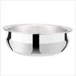 Buy Macclite Aluminium Mirror Finish Uruli/Bombay Handi/Urli/Curry ...