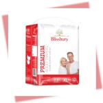 Buy Blissbury Premium Adult Diapers (XL, 54-62 Inch) - (10 Diapers) - Unisex Tape Type ...