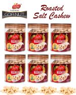 Buy Saanvi LGN Premium Cashew Salted Roasted 1.5 kg Jar (Pack of 6) Cashews (1.5kg) Online at ...
