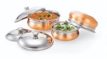 Buy Manya Baby Corn Stainless Steel Cook and Serve Set with Copper ...