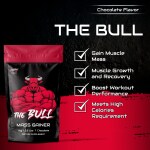Kobra Labs The Bull Mass Gainer Weight Gainers/Mass Gainers (1kg ...