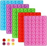 Buy Husaini Mart Multicolor Donut Candy Mold 48 Cavities Slot Nonstick ...