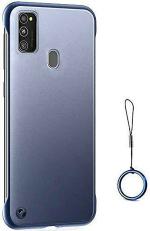 Buy Aloin Samsung Galaxy M31 Blue Soft Plastic Frameless Series, Matte ...