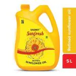 Buy Sasmit Sunfresh Refined Sunflower Oil - 5L Can (Pack of 1) Online ...
