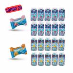 Buy Clumsy Candy - Mixed Combo Pack of 20 Jars (2X10) - Litchi and ...