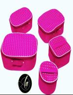 Buy AA COLLECTION sater pink 5kit Multi function Vanity Box (Pink) Online at Best Prices in ...