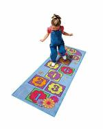 Buy Status Blue Nylon Hopscotch Runner With Anti Skid Backing Pack of 1 ...