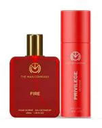 Buy The Man Company Fire Perfume for Men - 50ml & Intense Body Spray ...