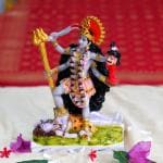 Buy Chaque Decor Handcrafted Murble Dust Kali MATA Prachand Roop | Kali ...