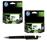 Buy HP 965XL High Yield Black Original Ink Cartridge (Pack of 2) With ...