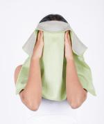 Buy Doctor Towels Musa Double Cloth Face Towel, Candy Green / Oslo Grey ...