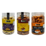 Buy J J Crunch N Munch Peri Peri Cashew | Red Chilli Cashew | Salted Cashew | Combo Pack 750gm ...