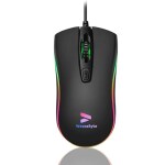 Buy WearaByte Black wired Gaming Mouse with colorful RGB Backlit Mouse ...
