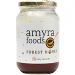 Buy Amyra Himalayan Raw Honey -500gm - Pure Wild Forest Organic Honey ...