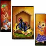 Buy Arinjay Rajasthani UV Textured MDF Framed Home Decorative Gift Item ...