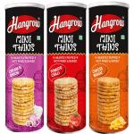 Buy Hangrow Mini Thins a Healthy Snack Tomato chilli,Cheese Magic,Cream ...