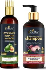 Buy Dwella Herbotech Avocado Hair Oil, Onion Bleck Seed Shampoo Hair Care Kit - 1000 Ml (Pack Of ...