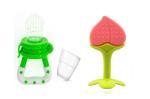 Buy Gilli Shopee Green And Peach Silicone Bpa Free Fruit Shape Teether ...