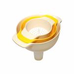 Buy CLASSY TOUCH 4 in 1 Kitchen Funnel Nested Set with Detachable ...