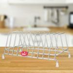 Buy Unify Stainless Steel Plate Rack, Kitchen Rack, Plate Holder Stand ...