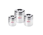 Buy Ebun Stainless Steel Small Container Set for Kitchen Airtight Heavy ...