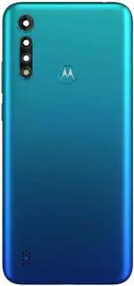 Buy PURPLESAVVY Arctic Blue Plastic Back Panel For Motorola Moto G8 ...