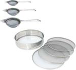 Buy Zms Marketing Silver Tea And Atta Channi Strainer (Pack Of 7 ...