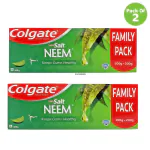 Buy Colgate Active Salt Neem Toothpaste 2 x 400 g (Jumbo Family Pack ...