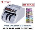 Buy SWAGGERS BLUE LED Note Counting Machine with Fake Note Detection ...