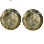 Buy Generic Bronze Bronze Kansa Plate (Pack Of 2) Online at Best Prices ...