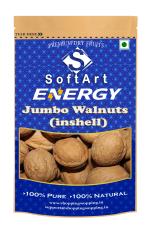 Buy SoftArt Energy Broken Walnuts With Shell,Akrot Vacuum Pack 500grams ...