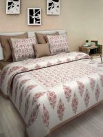 Buy Sugun Multicolor Jaipuri Prints Cotton Double Bedsheet(228 X 270 cm ...