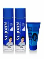 Buy VI-JOHN Shaving Foam Regular with Tea Tree oil, Vitamin with Anti ...