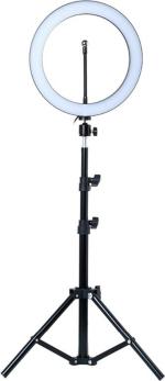 Buy Webilla 10 Ring Light With Tripod Stand Dimmable Selfie Ring Light ...