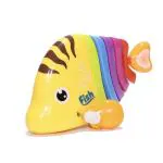 Buy THE RED BABY Rainbow Crawling Fish Toy Movable Wag Shake Tail ...