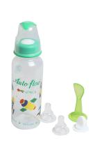 Buy Auto Flow Green Polypropylene Space Feeding Bootle with Spoon 250ml ...