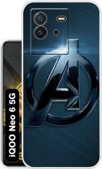 Buy Case Club Multicolor Silicon Grip Case Back Cover For Iqoo Neo 6 5G ...