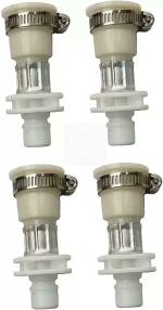 Buy Torzen PVC 1.5 meter White Tap Adapters Online at Best Prices in ...