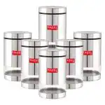Buy HAZEL Stainless Steel Container Set | Steel Container For Kitchen ...