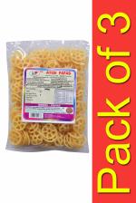 Buy Atish Papad Ready to Fry Wheel Papad, 200g Pouch (Pack of 3) Online ...