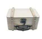 Buy Tira Wood White Rectangular Multipurpose Box (12cm L x 16cm W x 7 ...