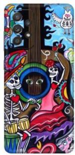 Buy aadia Samsung A52 PRINTED SKIN STICKER DECAL LAMINATION (PERFECT ...